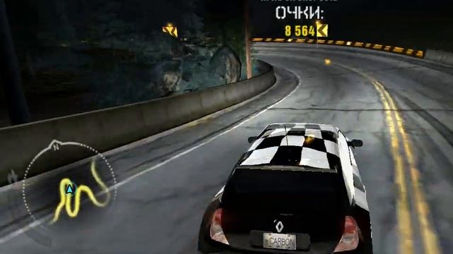 Непрерывный дрифт в NFS Carbon.mp4