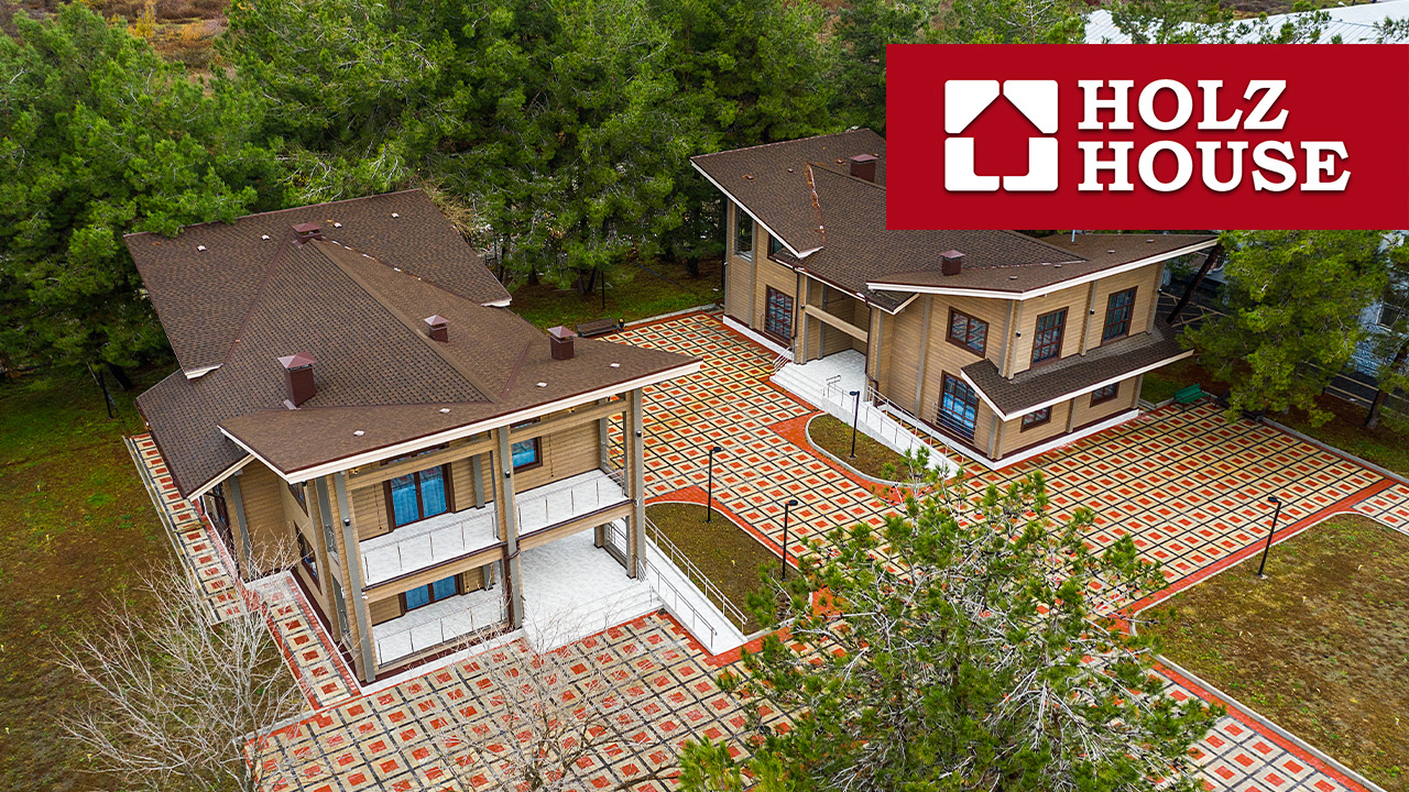 Дома из клееного бруса "Пицунда"