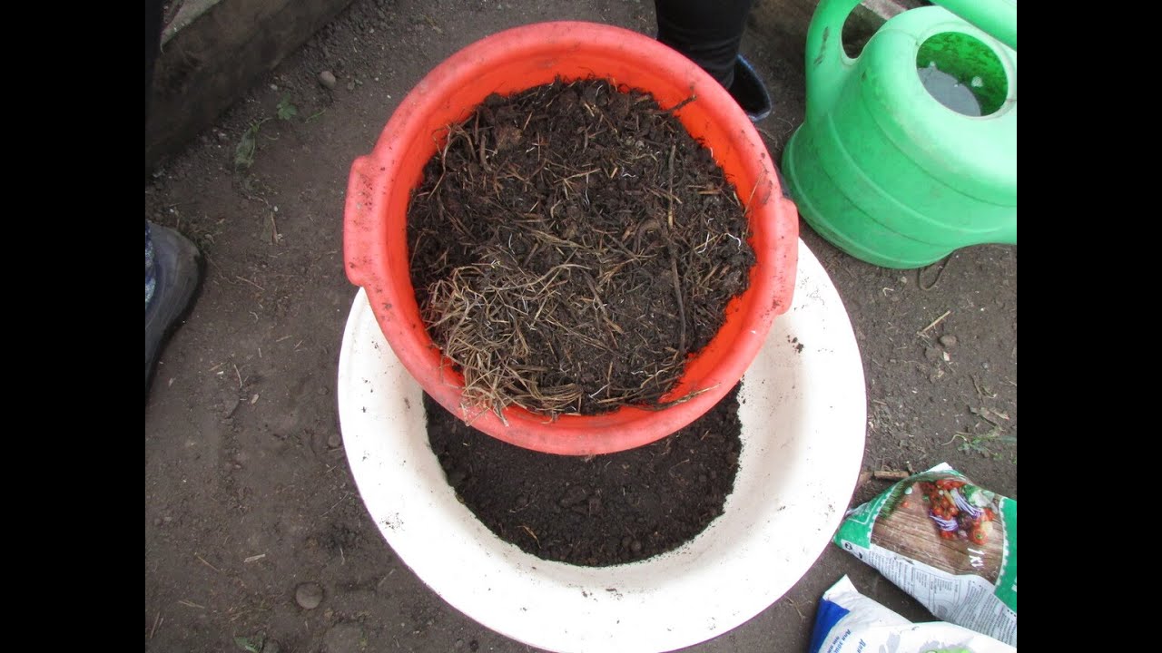 МОЙ ВАРИАНТ ПРИГОТОВЛЕНИЯ ГРУНТА ДЛЯ ПОСАДКИ ЦВЕТОВ В ГОРШКИ!!!