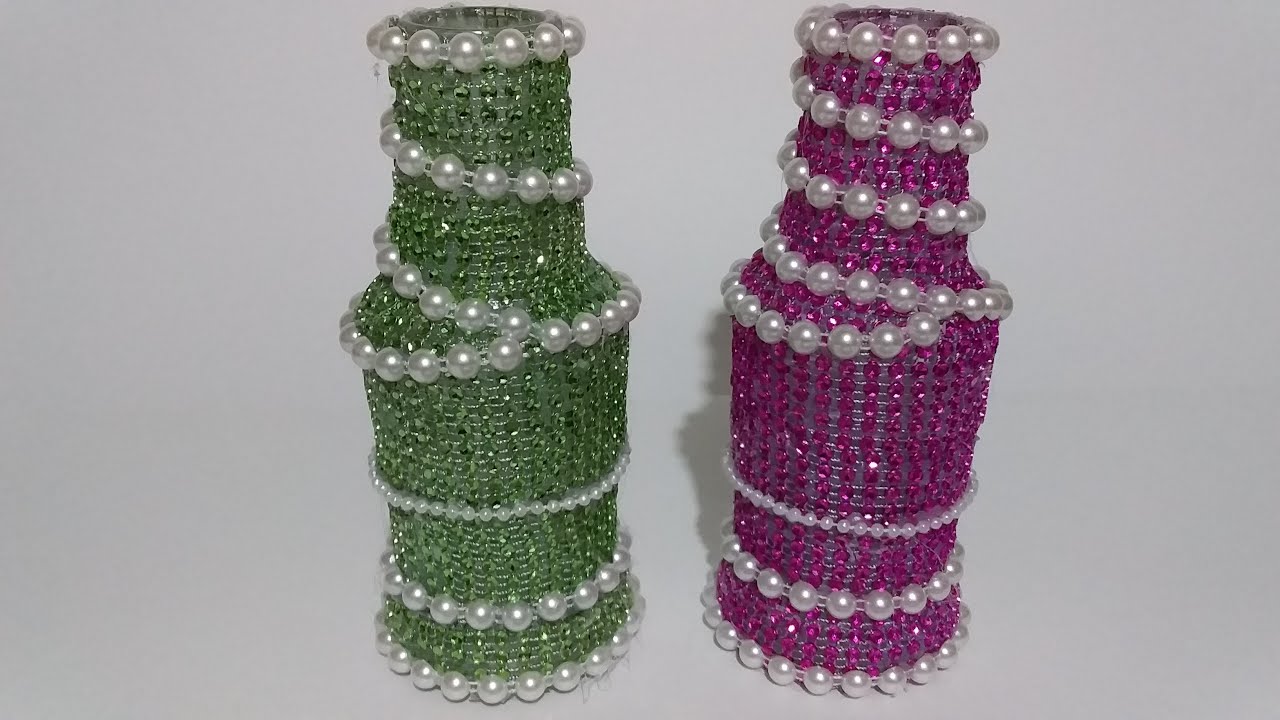 Рукоделие. Декор. Ваза . На Новый год, своими руками. Мастер класс. Пошаговый МК для начинающих.