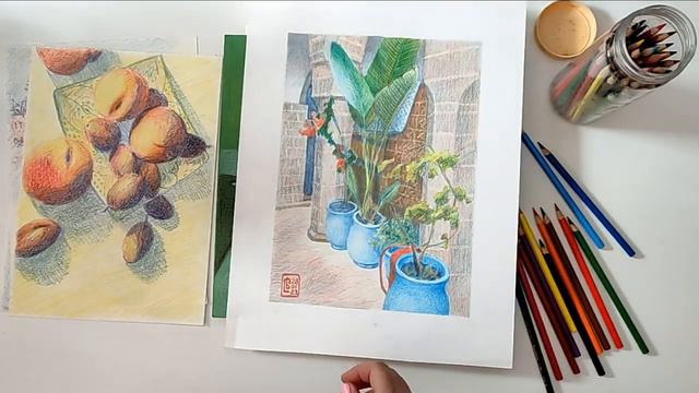 Цветные карандаши для начинающего художника