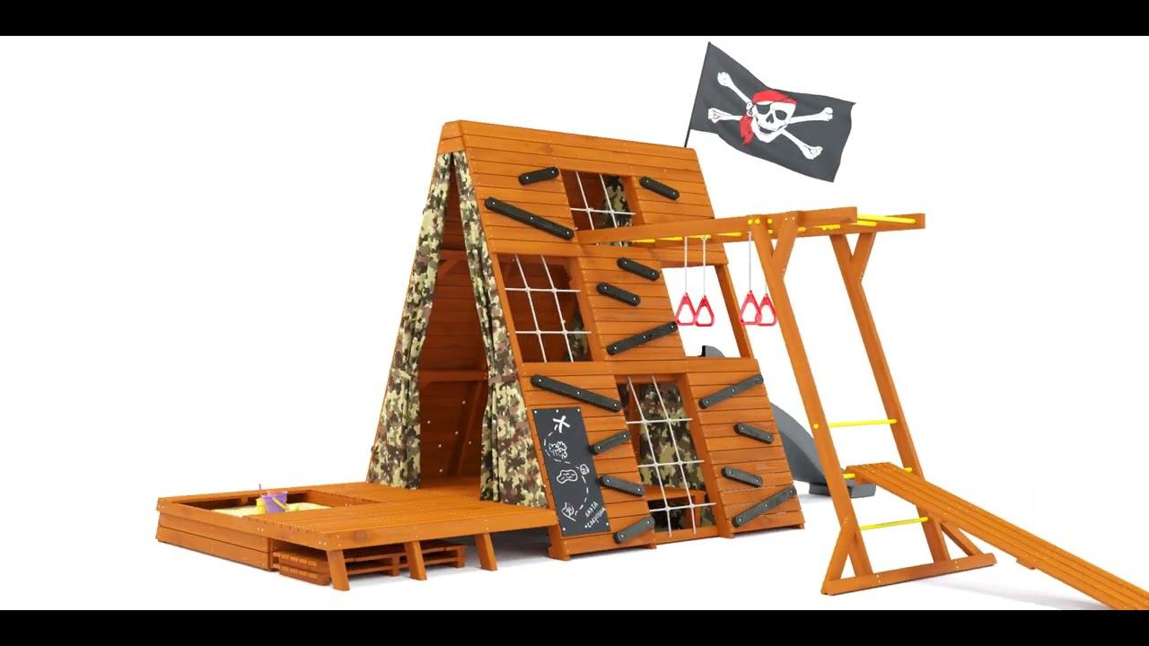 Спортивный домик Савушка База 5