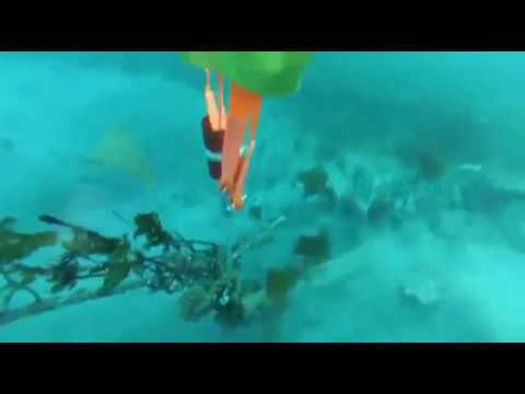 Понтон парашютного типа в действии