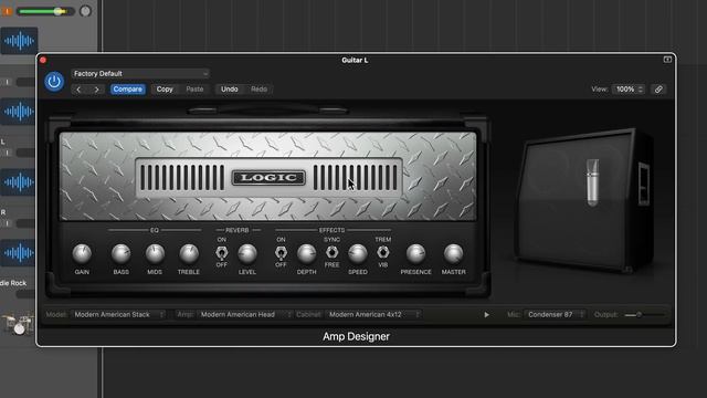 Logic Pro #16 - Electric Guitar, Amp Designer & Guitar Recording