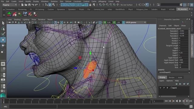 02 09 Creating Neck Muscles