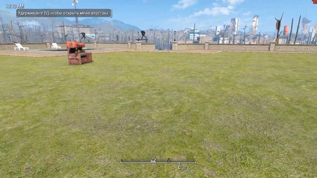 Fallout 4 Стройплощадка в Мерквотер - Murkwater construction site.  Мод ''Clean and Flat''.