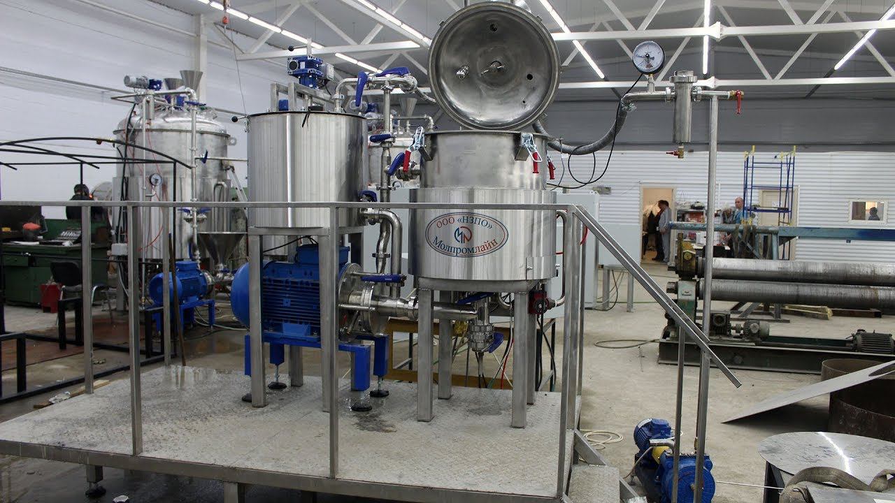 Плавитель жира и Гомогенизатор АРЖ-50 и УГ-УГМ-80 - слайд-шоу