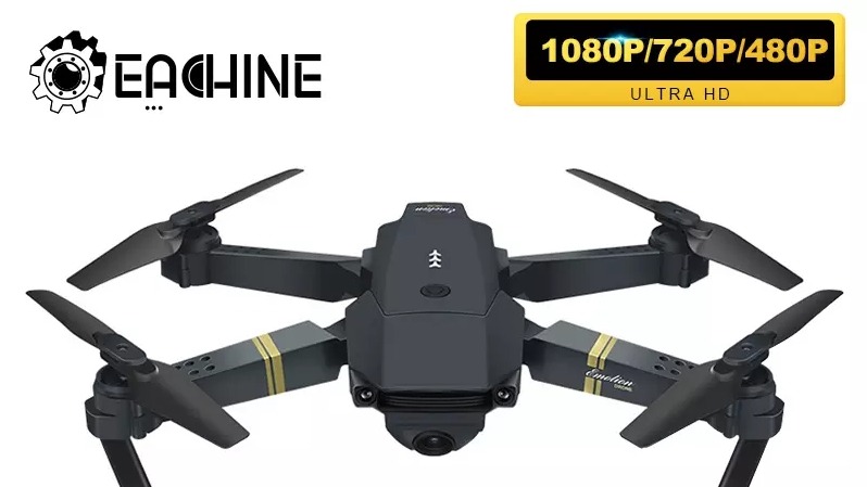 Квадрокоптер, Eachine E58, Quadcopter, WIFI, FPV, HD 1080P, 720P, 480P, RC Drone X Pro RTF Dron.