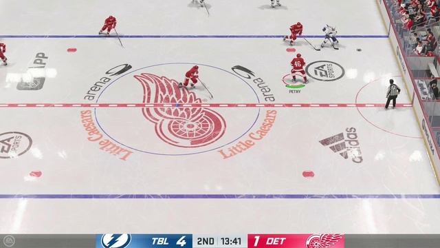 TBL vs DET #NHL 24