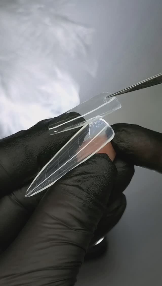 Гелевые виниры на ногти. Ленивое наращивание.