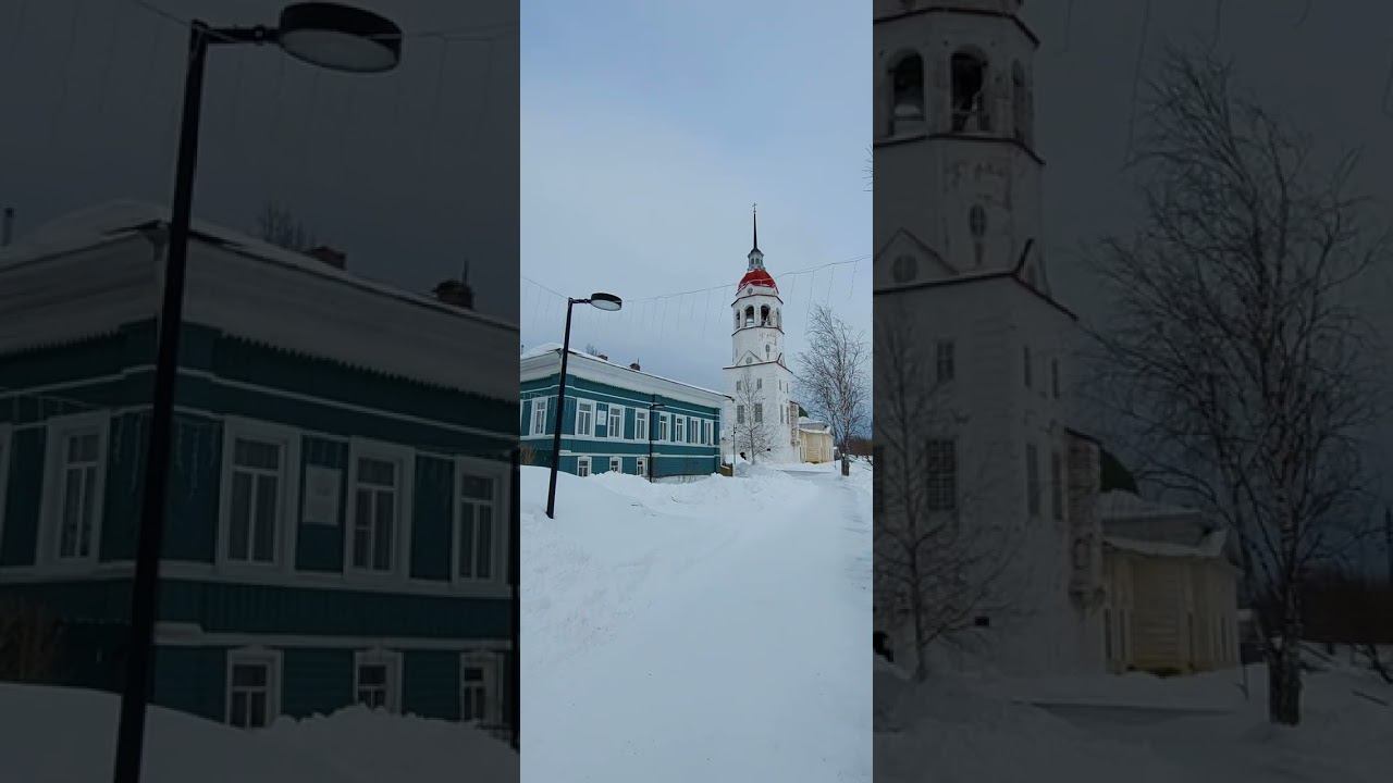 Тотьма набережная Сухоны