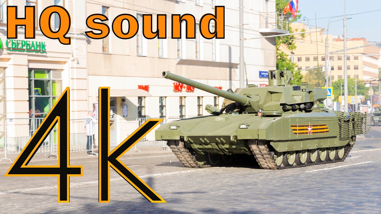 Проезд техники на Парад 24.06.20 (HQ sound) 4k