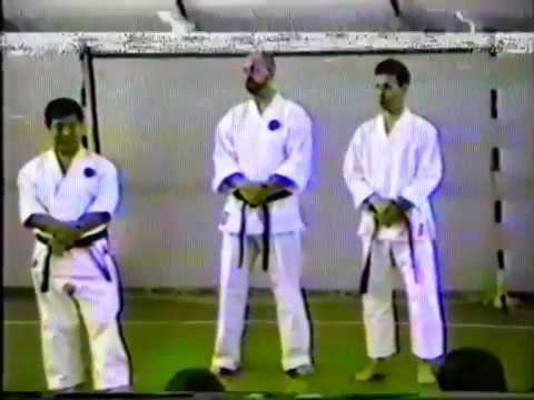 Начало Окинава Годзю Рю каратэ до в России Семинар Окинава Годзю Рю каратэ до Алма Ата 1991-1