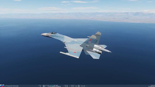 Су-27 Уничтожение двух MQ-9 Reaper (БПЛА)