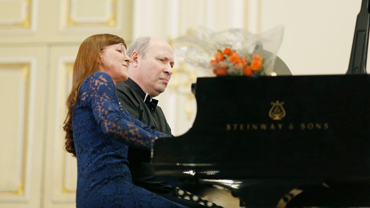 С. Рахманинов Баркарола op.11 - Эльвира Полонская & Анатолий Полонский