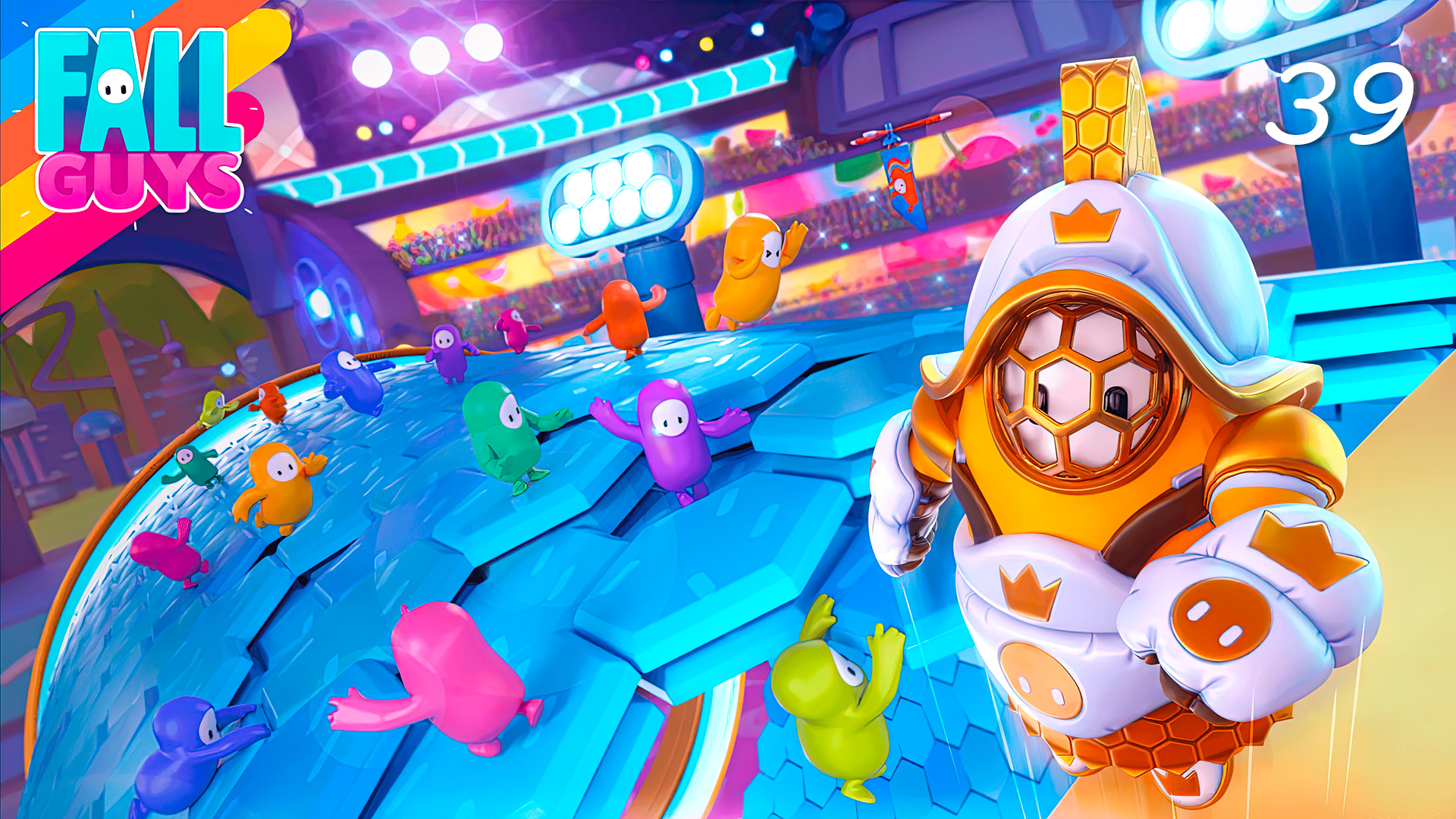 Fall Guys – Олимпийская битва идолов. Часть 1