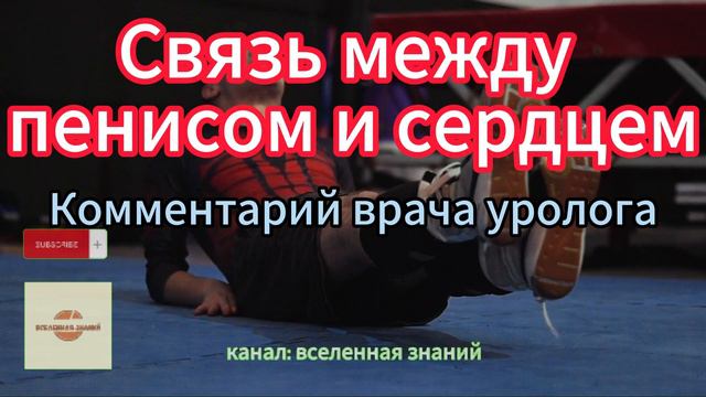 Связь между пенисом и сердцем. Комментарий врача уролога.
