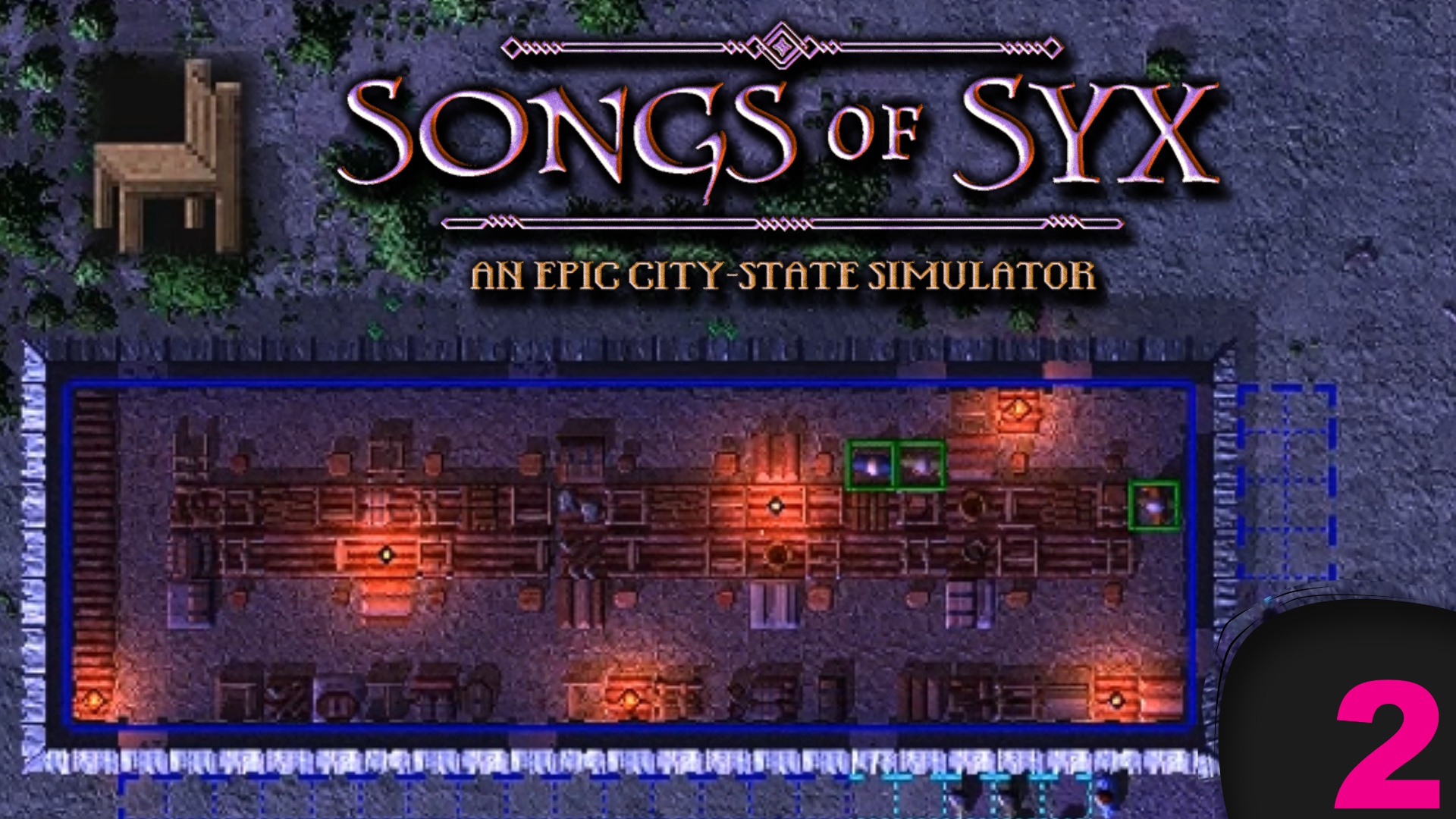 Song of Syx №02 Столы и стулья!