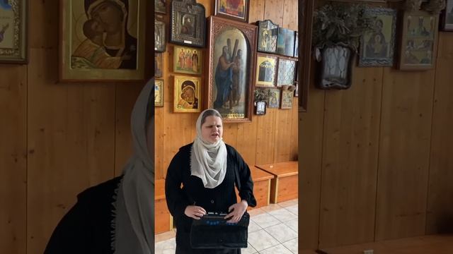 Стихира из службы в неделю мытаря и фарисея, глас 3,  #shorts