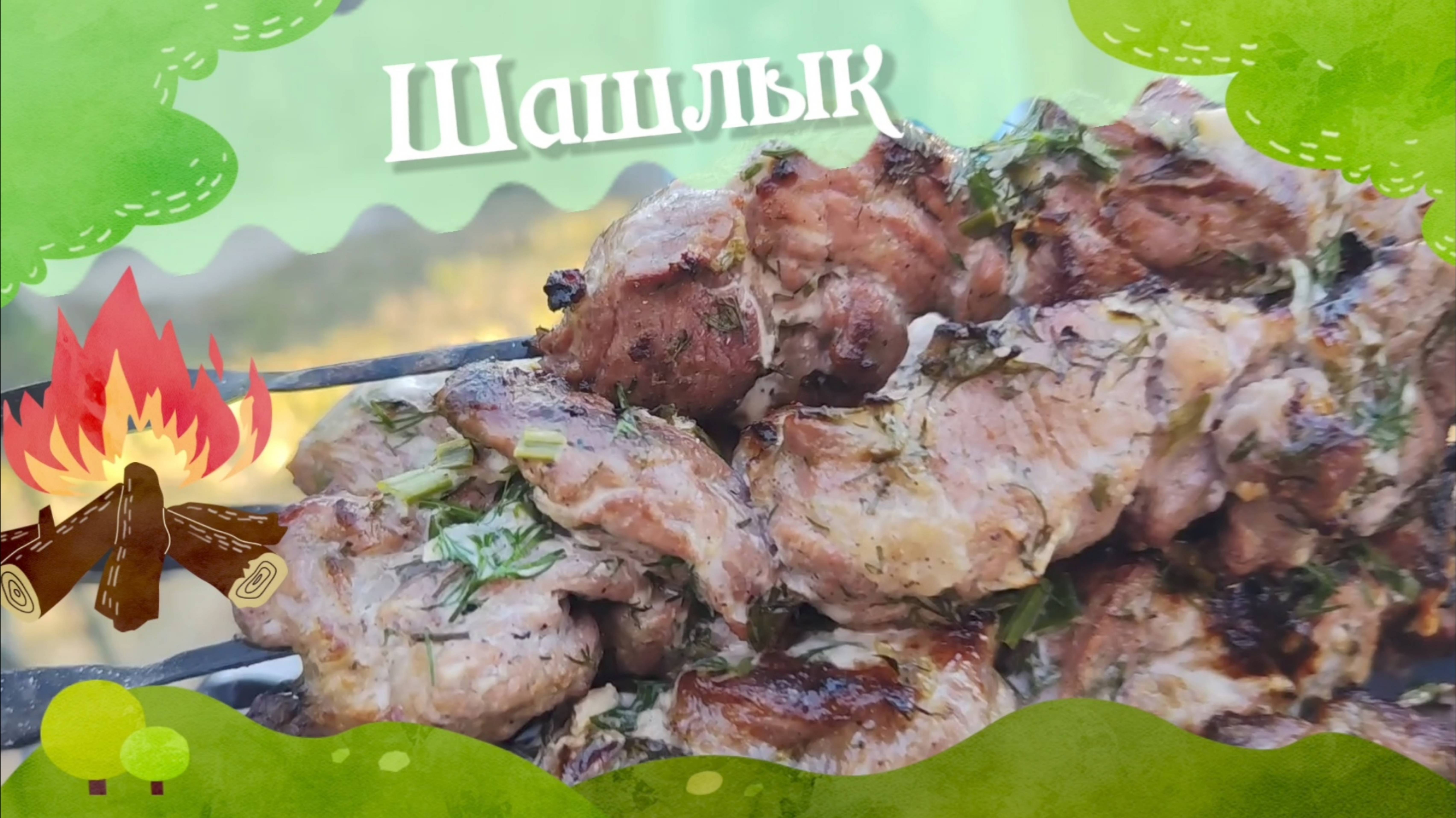 Шашлык. Июль 2024 года.