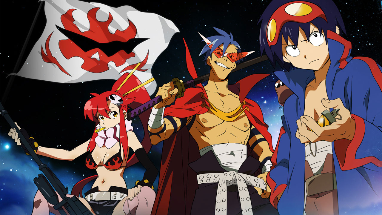 Gurren Lagann [Opening] ver.1 - Sorairo Days | Гуррен Лаганн