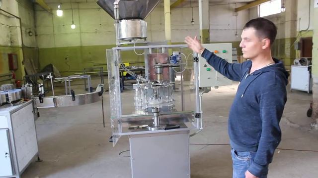 15/Укупорочный аппарат АУ210вибробункерполный обзор всех узлов механика надёжней пневматики