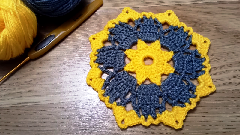 САЛФЕТКА  крючком. Вяжем простую маленькую салфетку