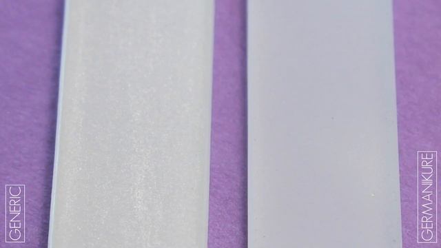 Generic vs GERmanikure ｜ GERmanikure Crystal Nail File Review + Comparison