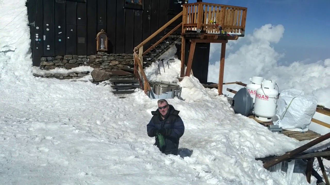 2018 Альпы Монте-Роза Зигналькуппе добывание воды 1