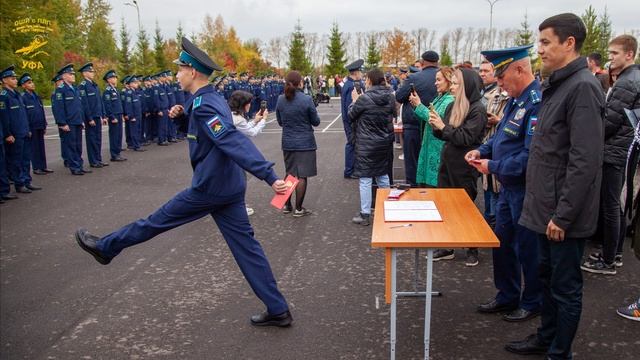 1 рота дает Клятву кадета на верность Родине! 29.09.23