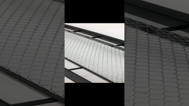 Решетка облицовки радиатора с сеткой черная ВАЗ-2105 штатная установка