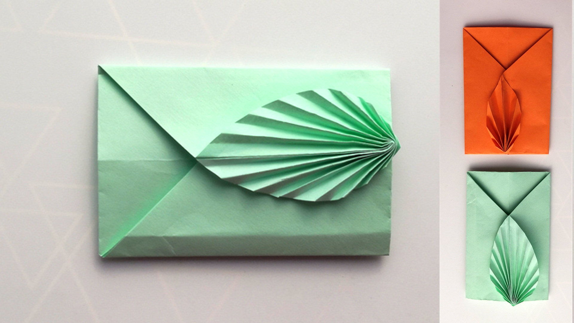 Красивый конверт для денег своими руками из бумаги. Как сделать за 5 минут. Оригами поделка.