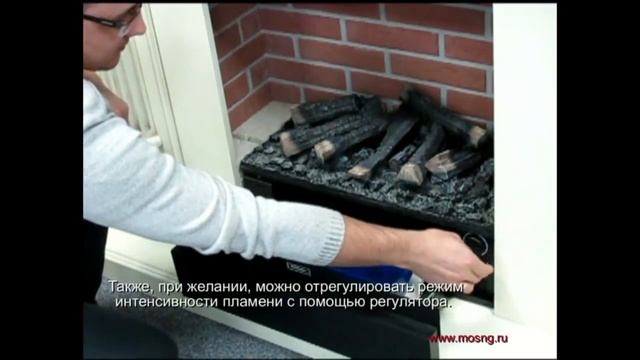 Процесс установки и подключения электрокаминов Dimplex серии Opti-Myst