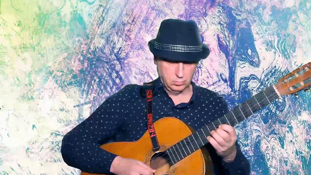 "Amigo" (guitar cover) (from Pimpinela) Играет Александр Горбач (гитара, Курск)