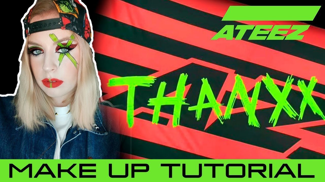 МАКИЯЖ ИЗ КЛИПА ATEEZ // ATEEZ THANXX MAKE UP TUTORIAL