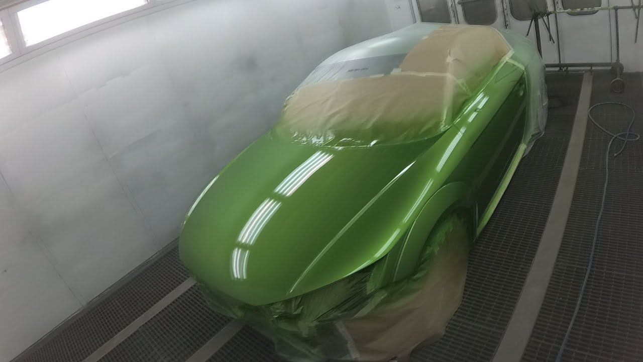 Audi TT RS да будет ЦВЕТ! Покраска целиком. Sagola 3300. Часть 4