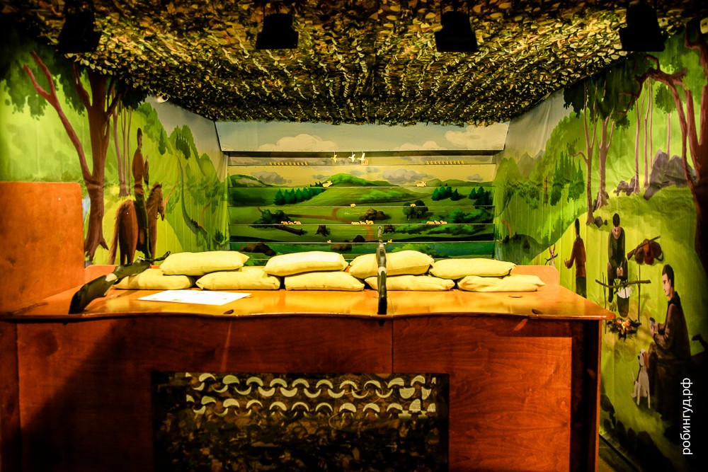 Стрельба в тире. Неудачное прицеливание.mp4