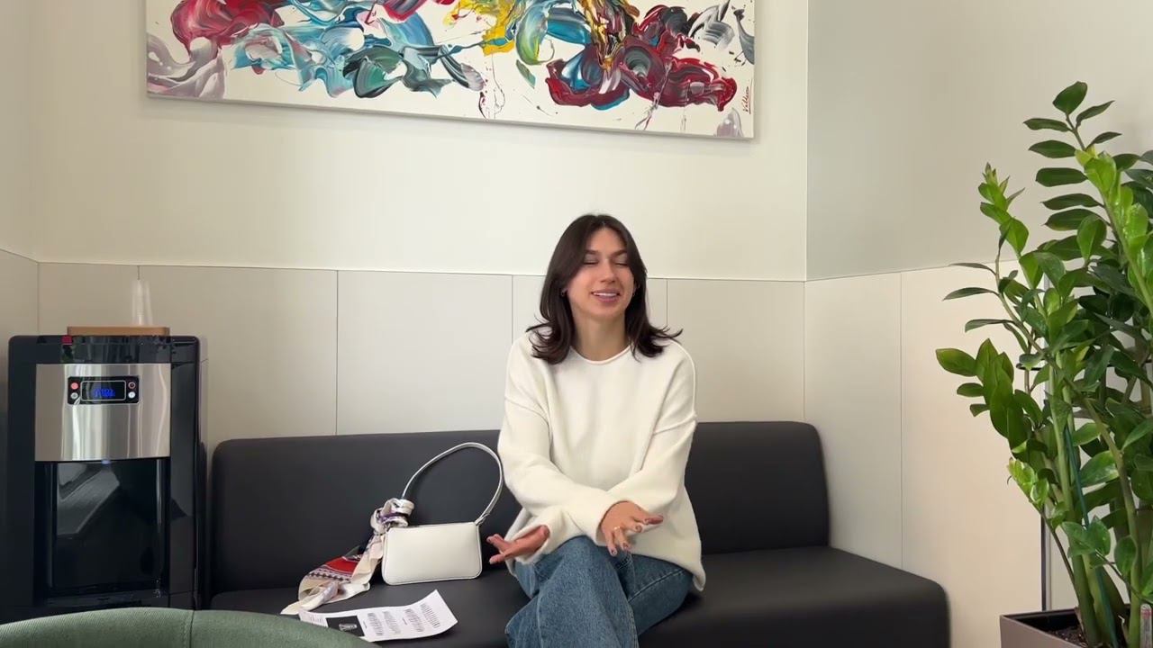 Отзыв нашей пациентки о профессиональной гигиены зубов