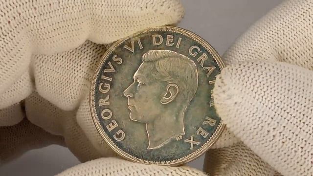 Канада 1 доллар, 1951 года.