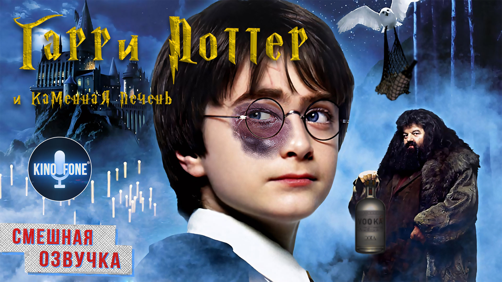 Гарри Поттер и каменная печень. #переозвучка