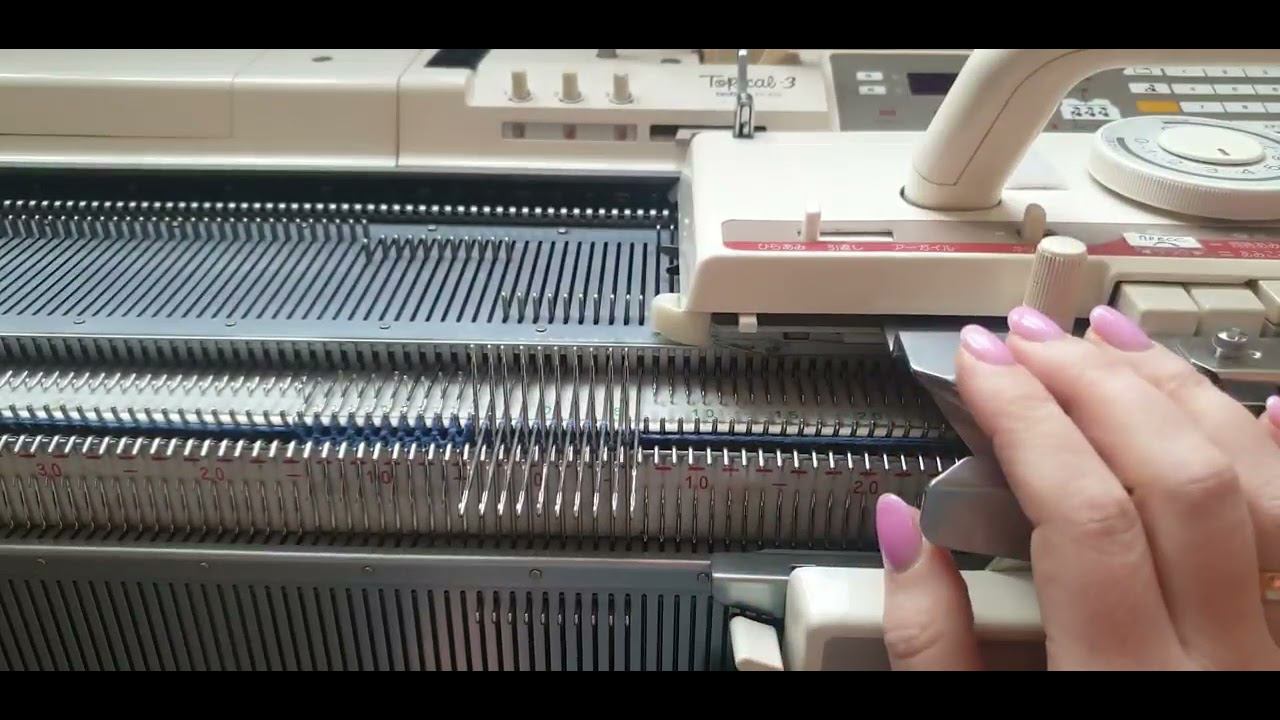 Вертикальная петля на ластике. Самый простой способ вывязывания петли отличного качества.