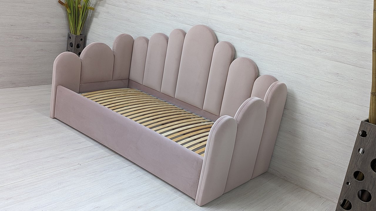 #диванкровать  #ручнойработы для детей, с ортопедической решеткой. Модель Бамбини