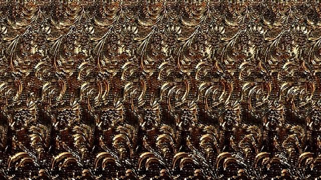 Двойное вращение в стереокартинке