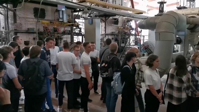 Студенты из новороссийских колледжей побывали с экскурсией в филиале АО «АТЭК»