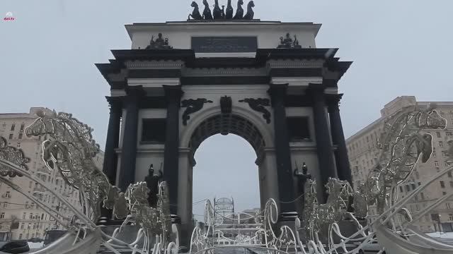 По Москве. Триумфальная арка. 05.03.23.