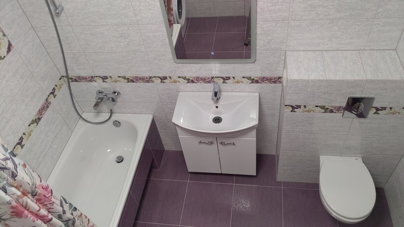 Большой санузел. Весь процесс.