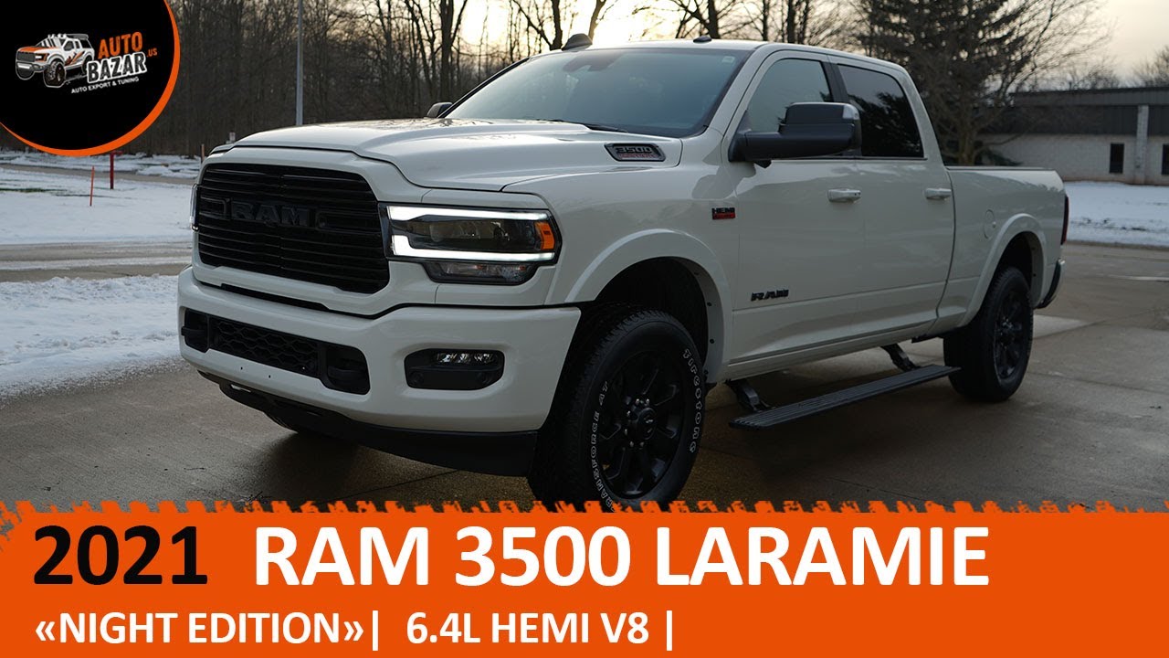 2021 RAM 3500 Laramie "Night Edition": обзор и тест драйв авто из США