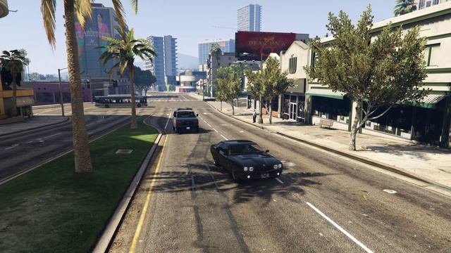 Дерзкий уход от погони в GTA