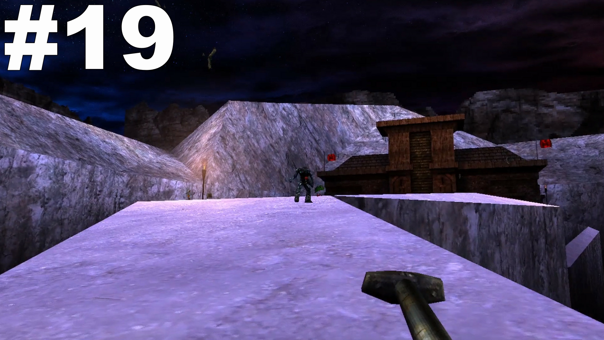 ▶Unreal: Return to Na Pali. Снежный мир. Замок во льдах. #19