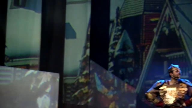 Видеомэппинг для спектакля_2